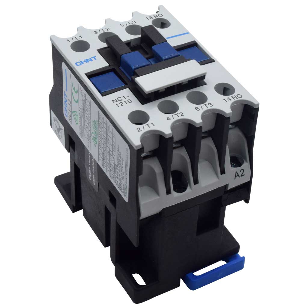 NC1-1210-220V — CONTACTOR CA TRIFÁSICO 220VCA 12A-CA3 20A-CA1 1NA | Acotron Electrónica Industrial